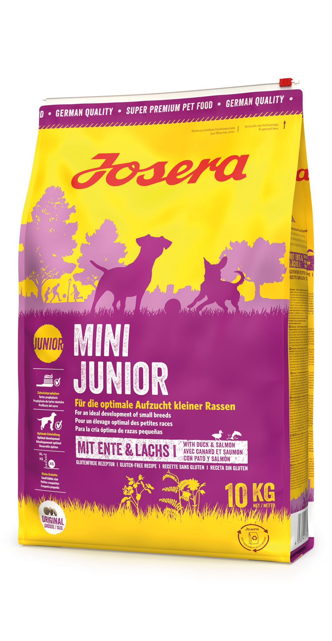 Koeratoit Josera MiniJunior part/lõhe 900g - Scandagra e-pood