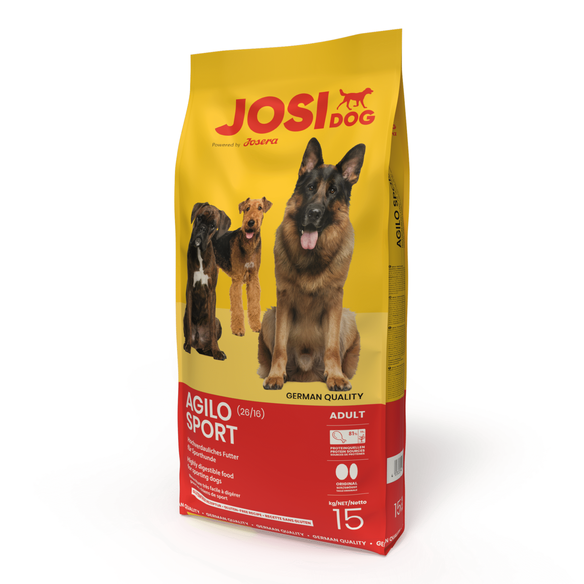 Koeratoit JosiDog Agilo Sport 15kg - Scandagra e-pood